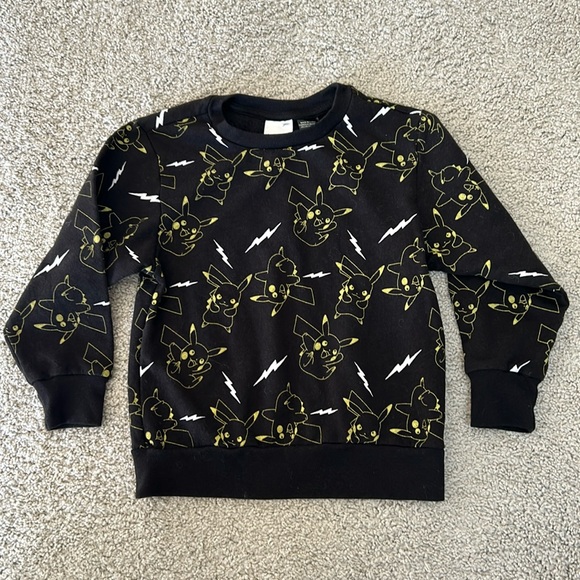 Pokemon | Shirts & Tops | Pokemon Pikachu Sweatshirt Size Xs | Poshmark